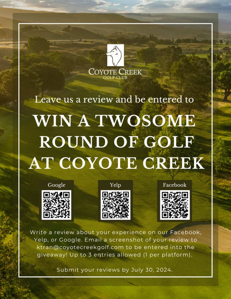 Upcoming Events – Coyote Creek Golf Club